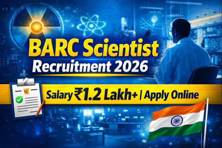 BARC Scientist Vacancy 2026 Notification Out 🔥 Eligibility, Salary ...