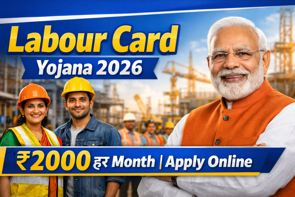 New Labour Card Yojana 2026— Apply Online & Get ₹2000 हर Month ...