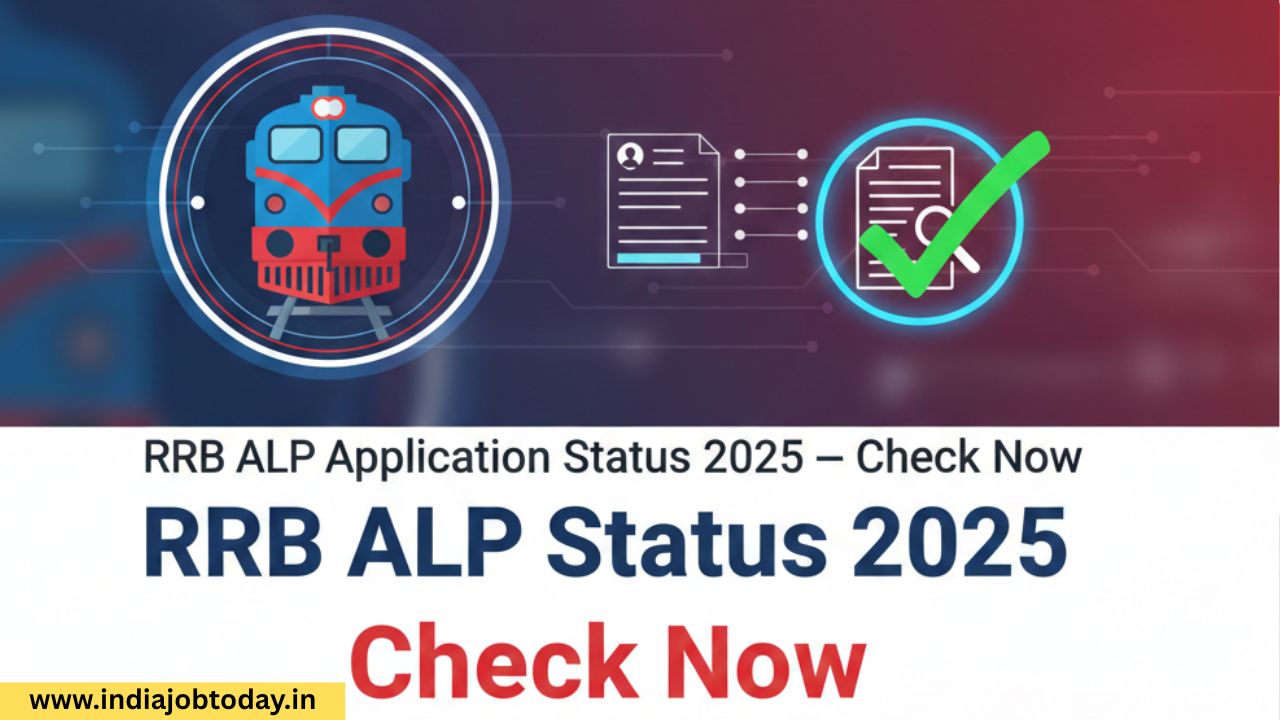 RRB ALP Application Status 2025 – Check Now - India Job Today
