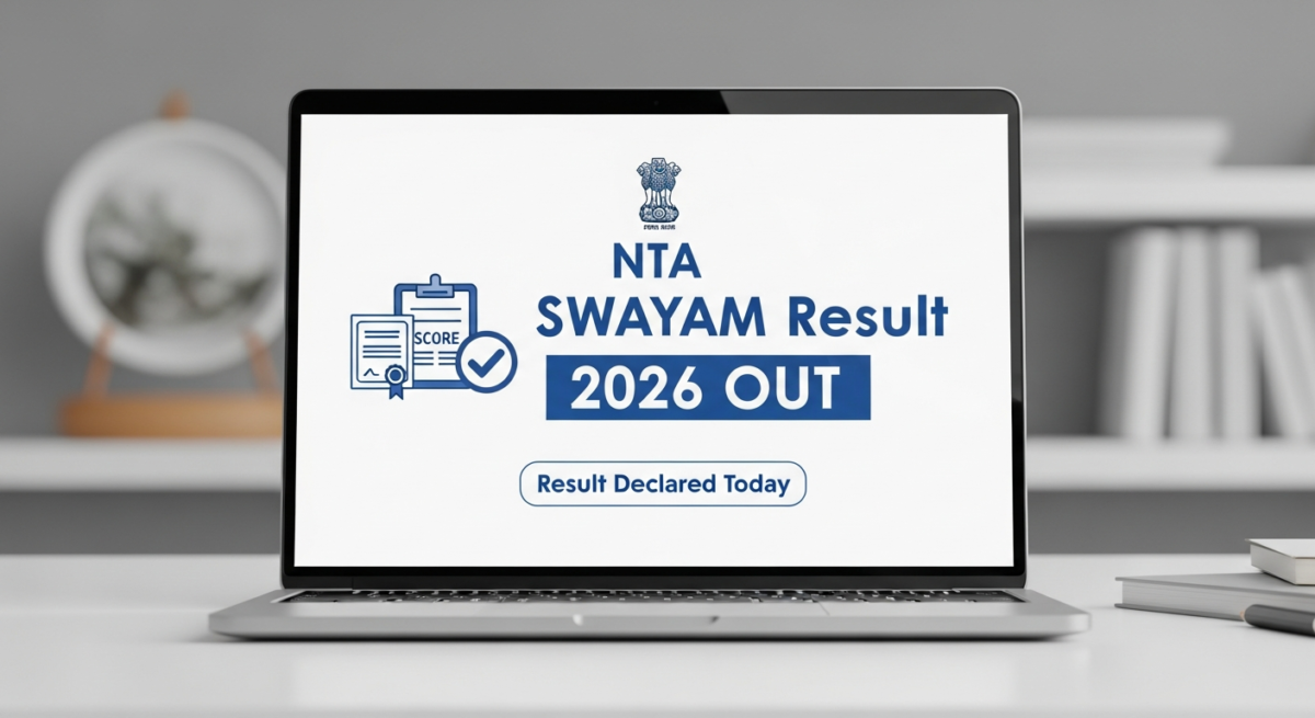 NTA SWAYAM 2026 Result Declared Today | Score Card & Certificate ...