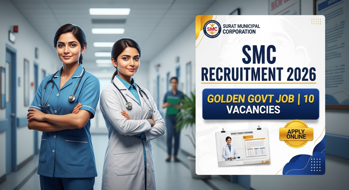 Surat Municipal Corporation Recruitment 2026 – Golden Chance 10 Staff ...